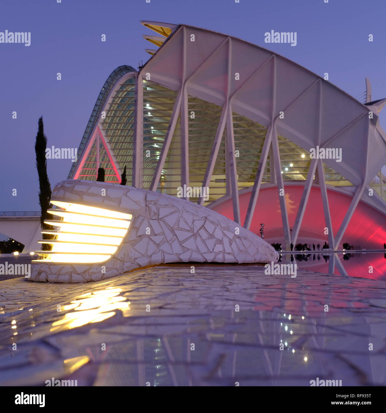 City of Arts & Science Museum Valencia Spain Stock Photo - Alamy