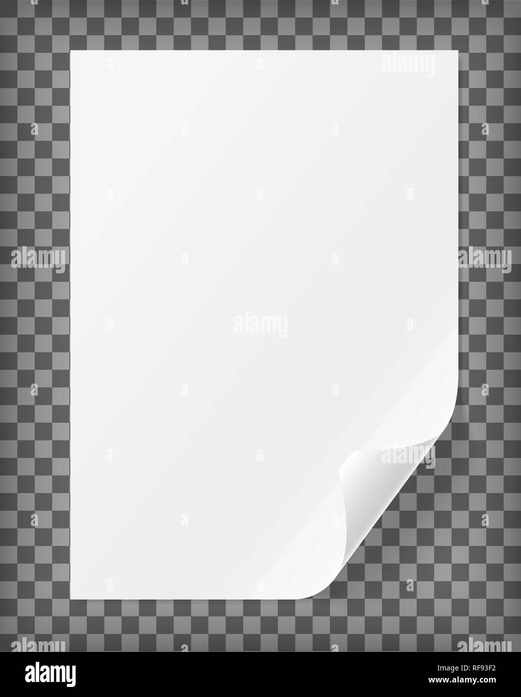 Bottom right sheet Stock Vector Images - Alamy