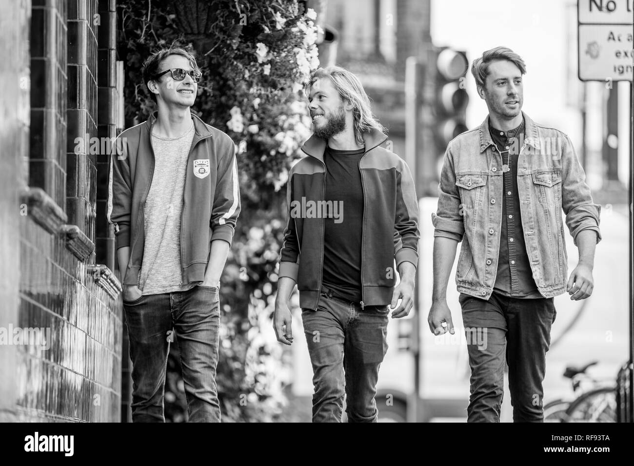 London, England, 13, September 2017, UK Band out in Camden Stock Photo ...