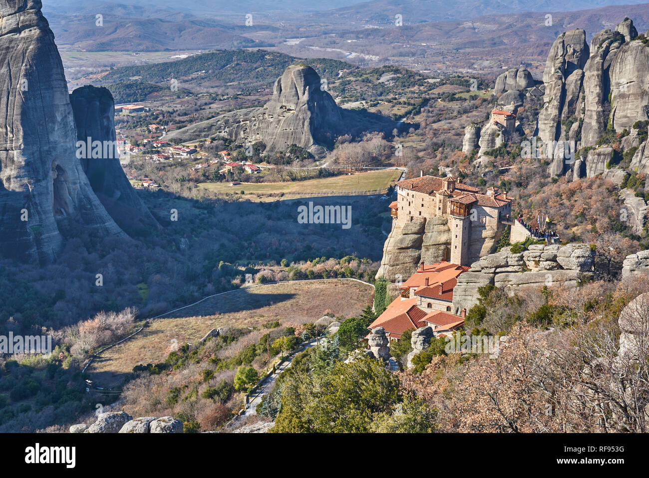 Greek orthodox monasteries hi-res stock photography and images - Alamy