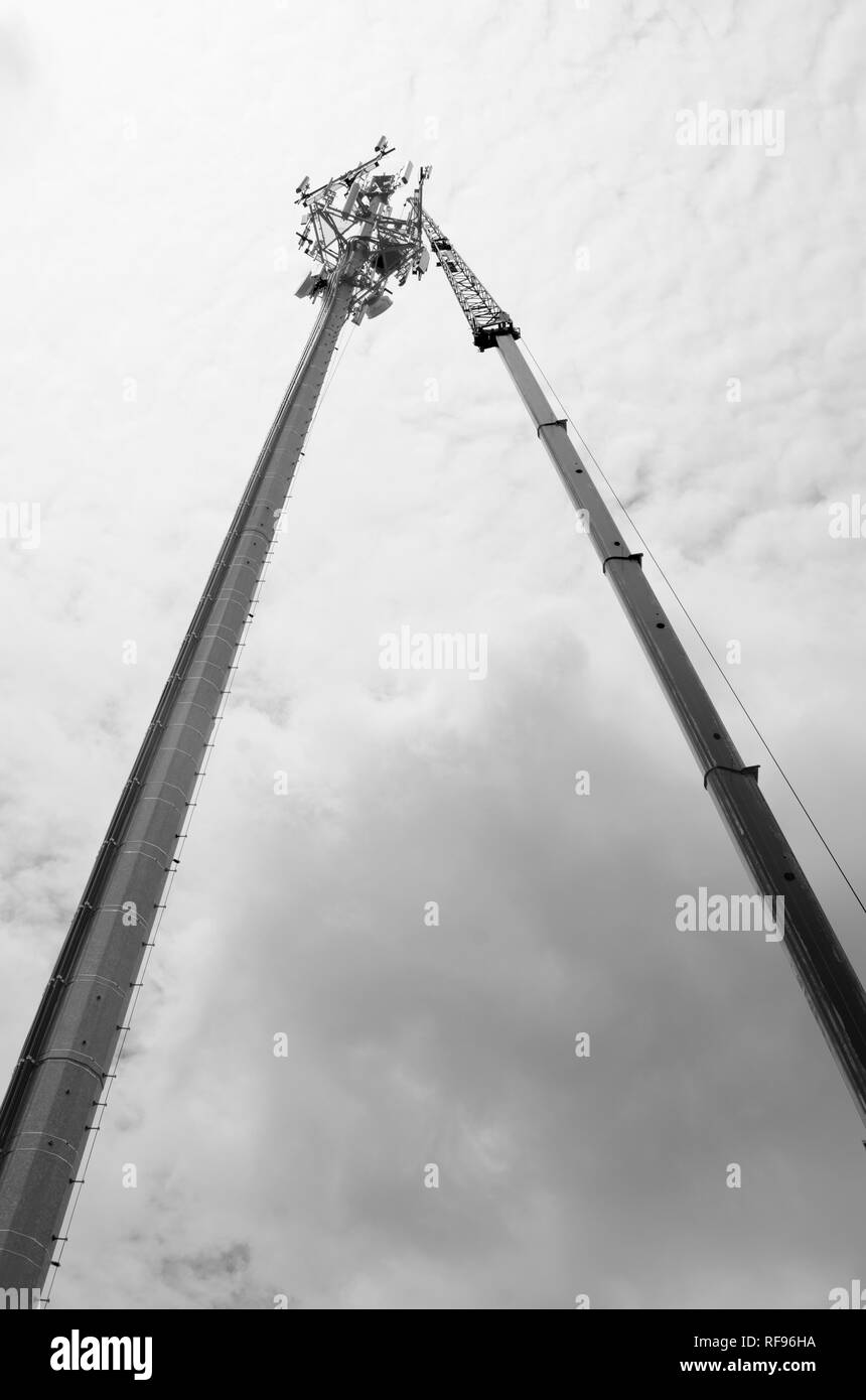 Radar microwave Black and White Stock Photos & Images - Alamy