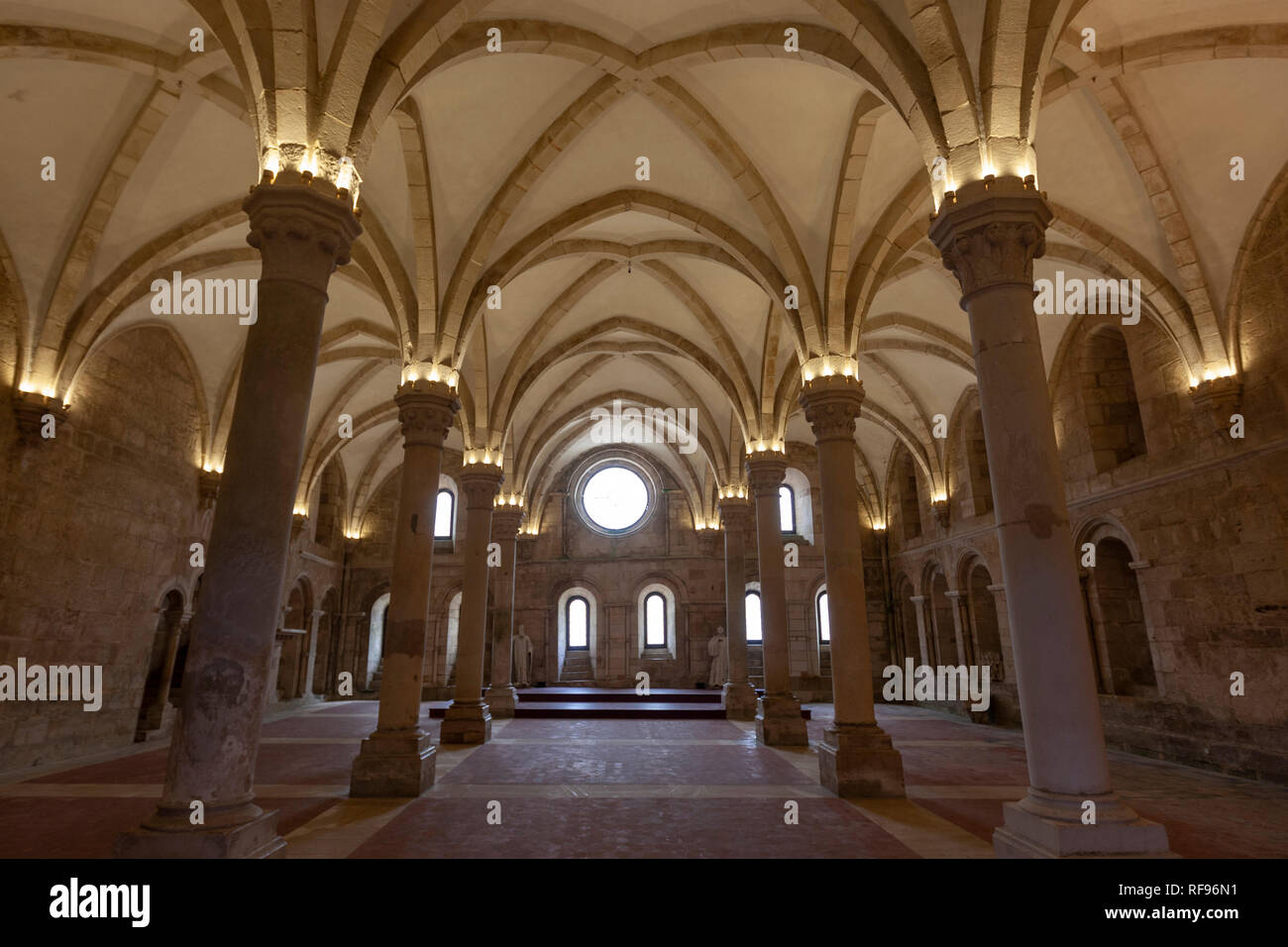 Alcobaca refectory hi-res stock photography and images - Alamy