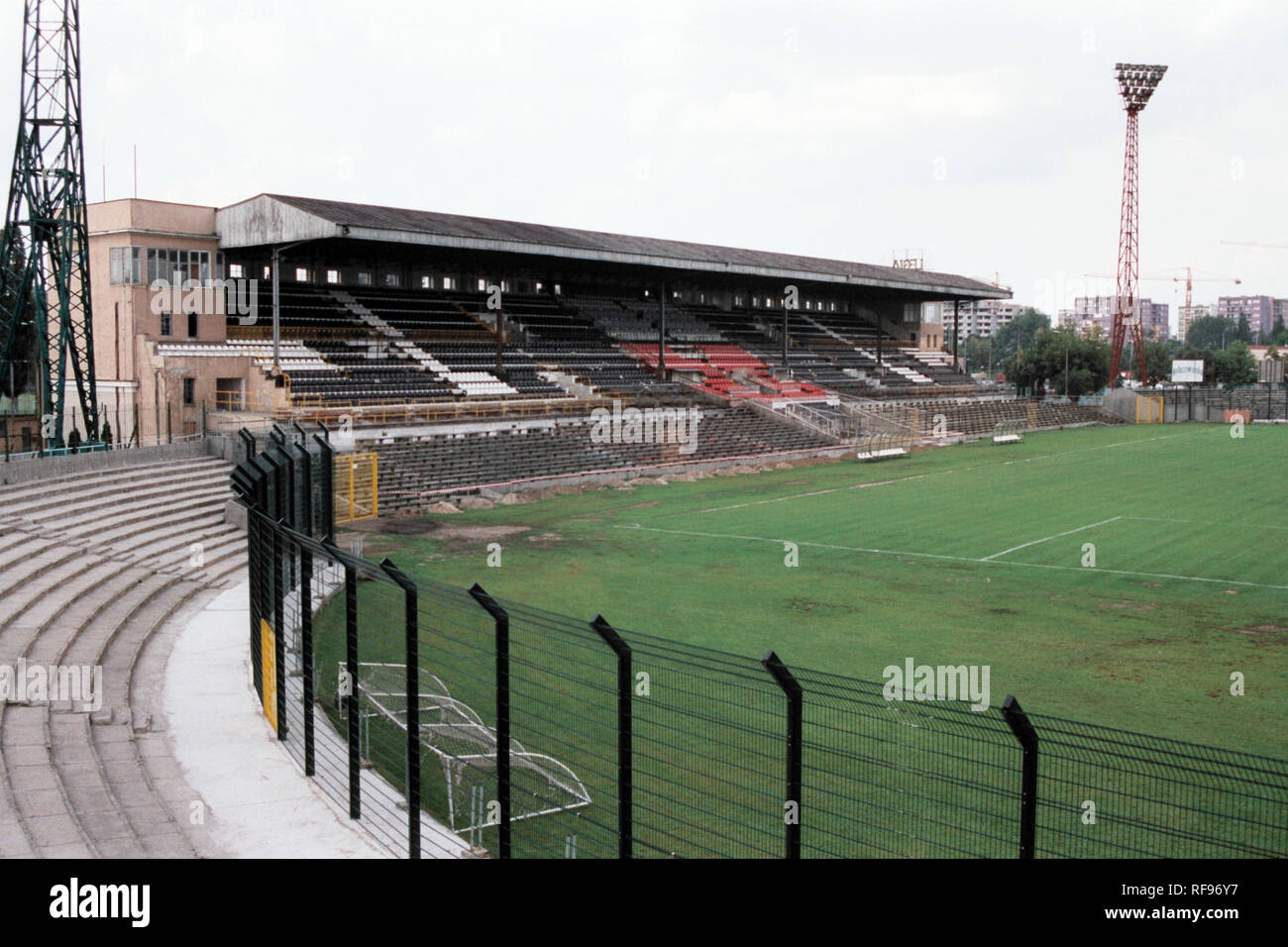 General view of Legia Warsaw FC Football Ground, Stadion Wojska ...
