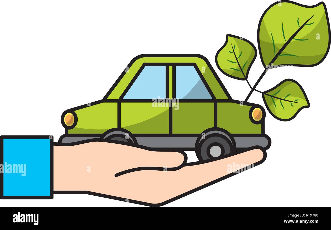 Spring car icon cartoon Stock Vector Images - Alamy