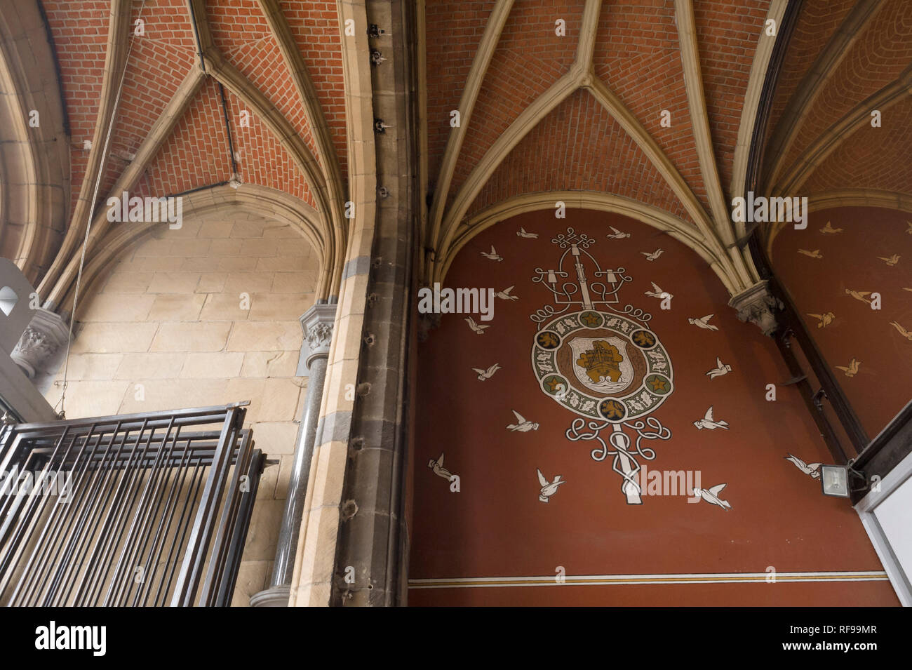the old post office located near the wold famous Korenmarkt in Ghent ...