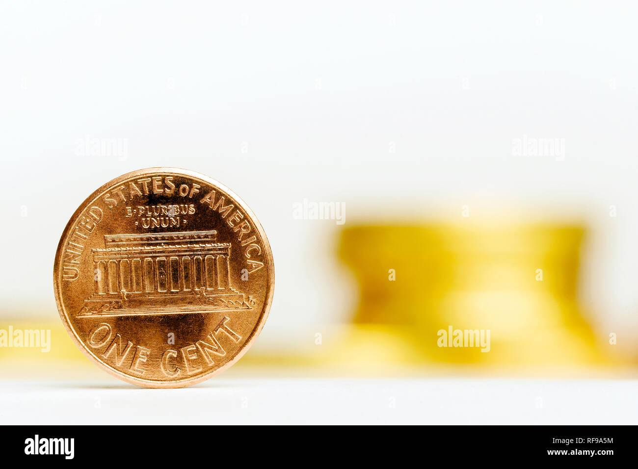 One cent pieces hi-res stock photography and images - Alamy
