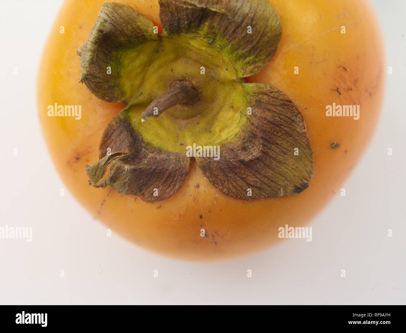 Persimmon, Sharon fruit, food still-life photograph Stock Photo - Alamy