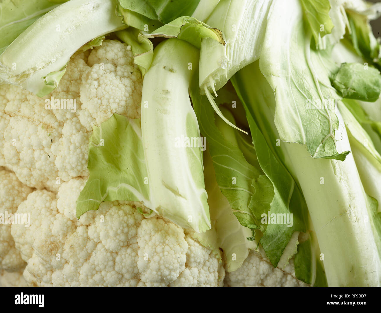 Cauliflower close up still-life food photograph Stock Photo - Alamy