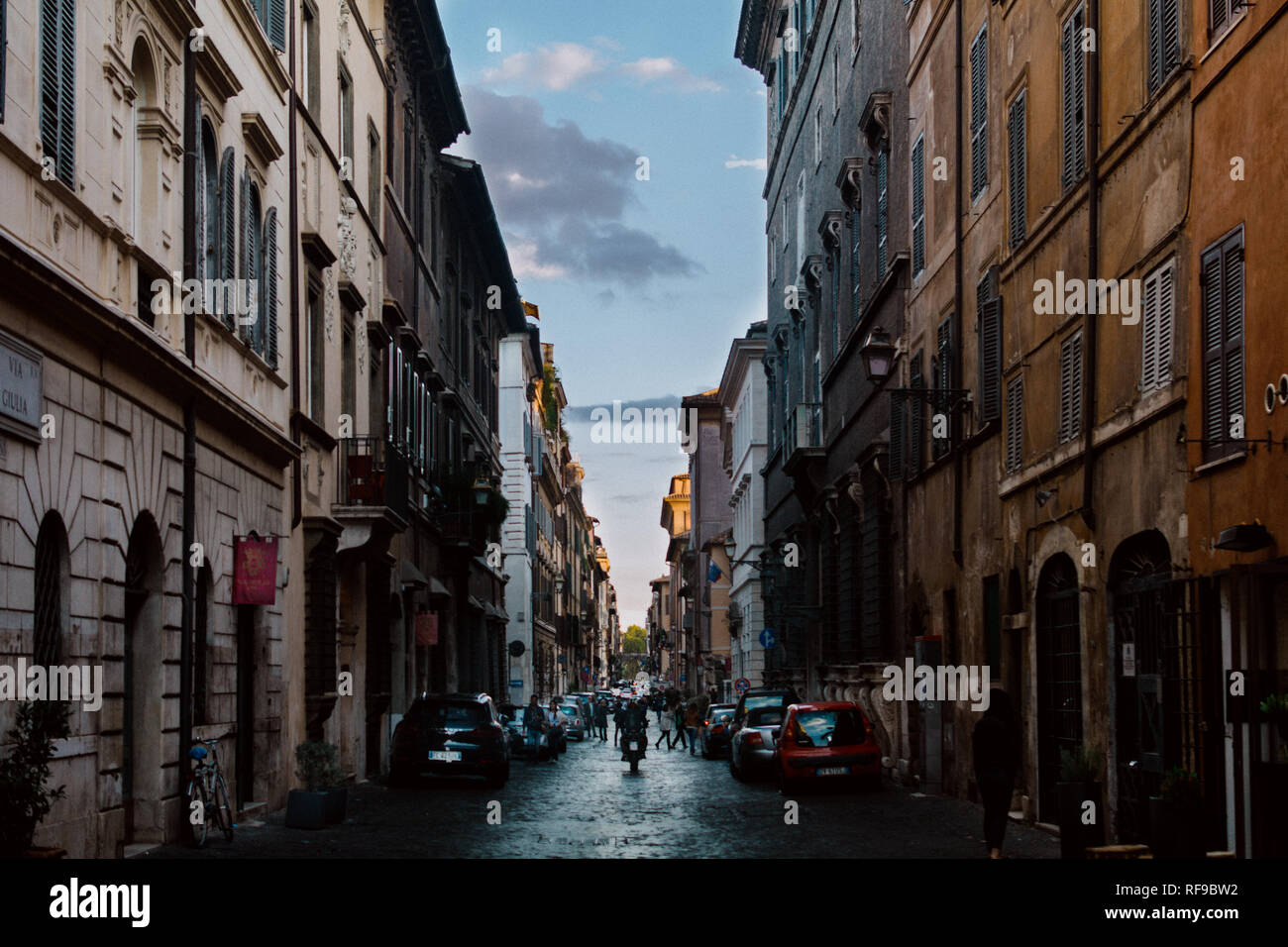 Streets of Rome Stock Photo - Alamy