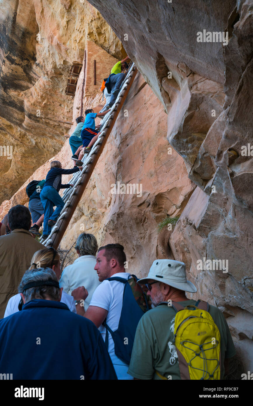 Balcony House, Mesa Verde National Park, Unesco World Heritage Site ...