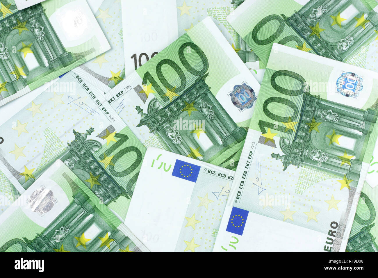 Background image of Euro banknotes Stock Photo - Alamy