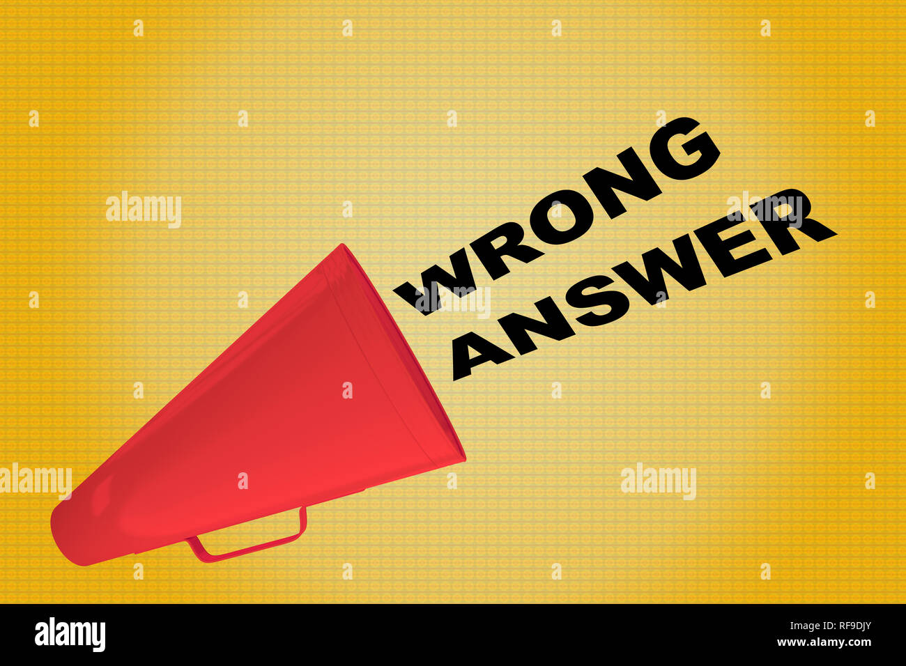 Wrong answer hi-res stock photography and images - Alamy
