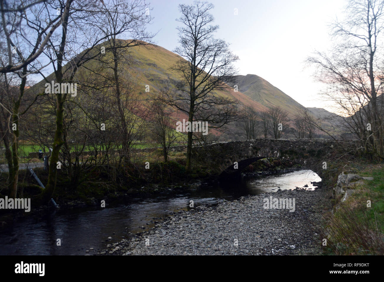 The Wainwrights Hartsop Dodd & Stony Cove Pike from Cow Bridge Car Park ...