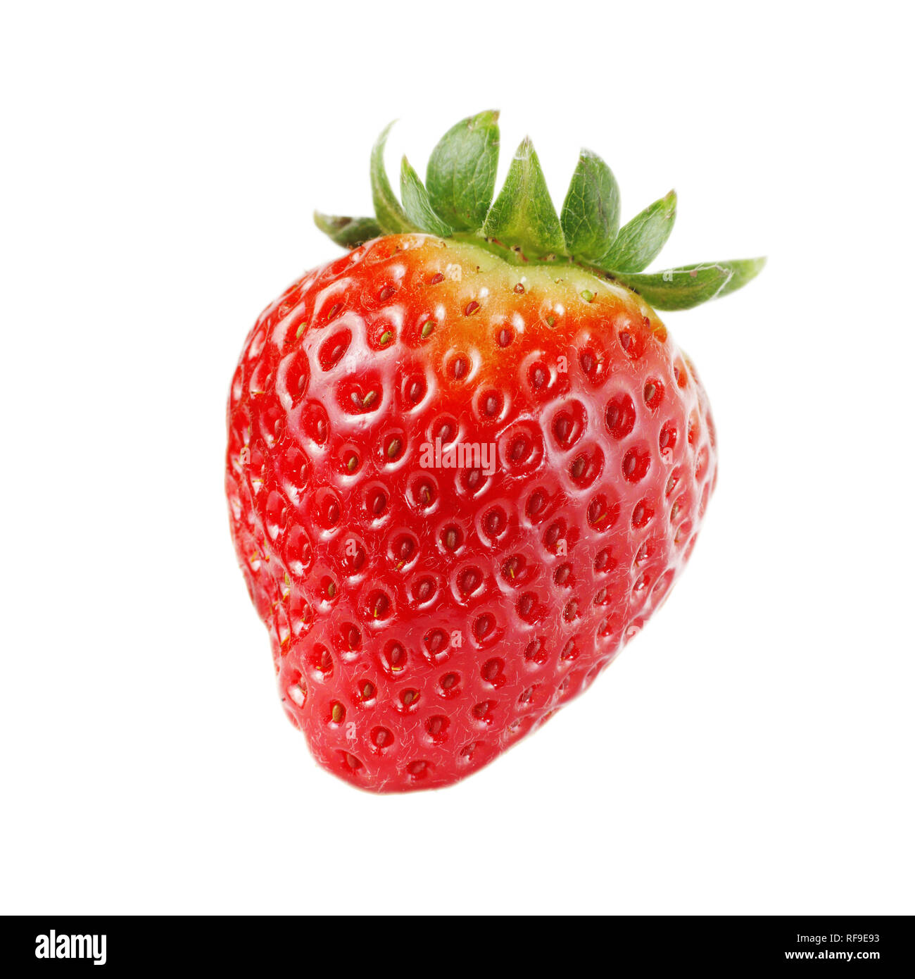 One strawberry Cut Out Stock Images & Pictures - Alamy
