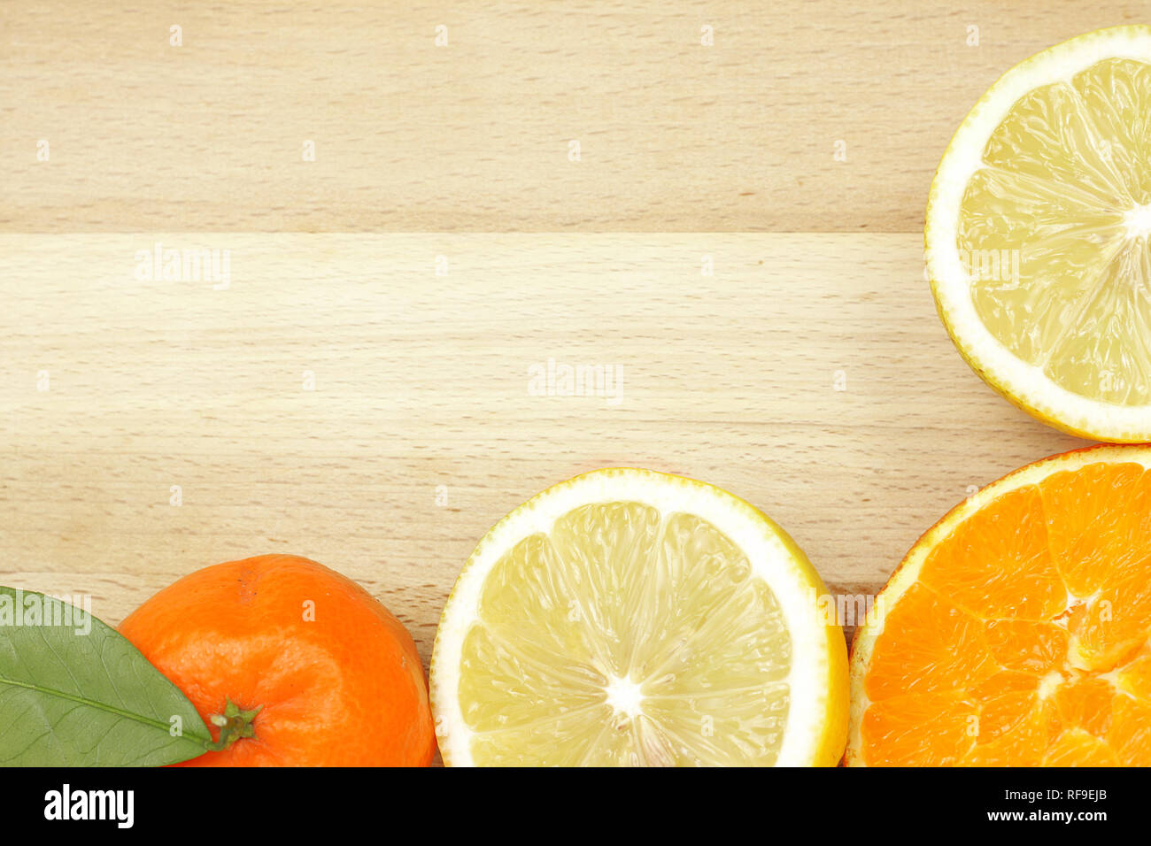 Citrus border hi-res stock photography and images - Alamy