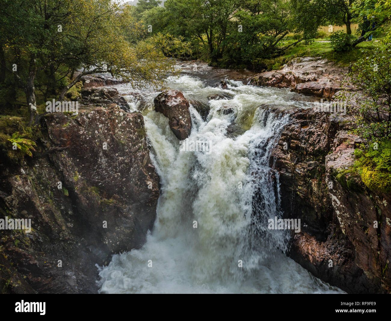 Nevis lower water falls hi-res stock photography and images - Alamy