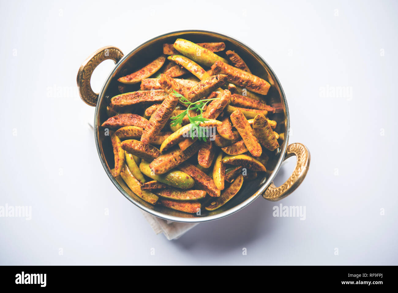 Tindora Sabzi / Tendli / tondli Fry also known as Ivy Gourd fry recipe ...