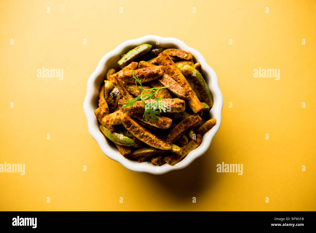 Tindora Sabzi / Tendli / tondli Fry also known as Ivy Gourd fry recipe ...