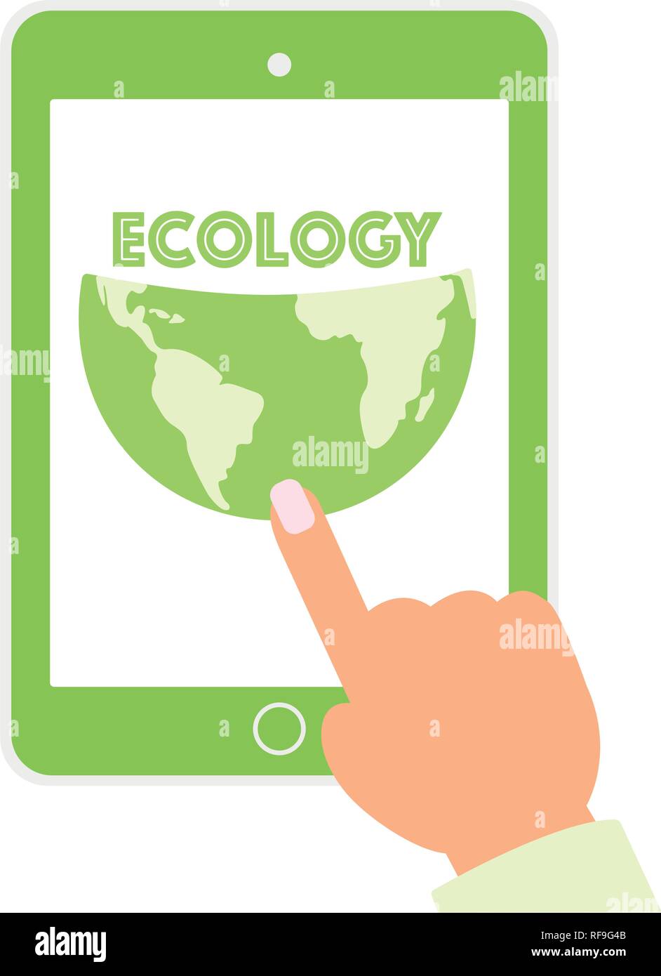 Tablet the friendly Stock Vector Images - Alamy