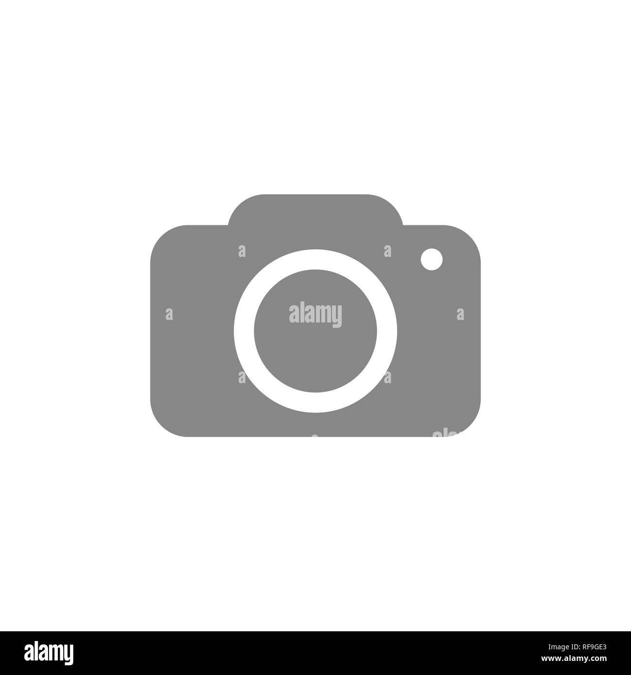 Camera icon. Electronics symbol. Photograph pictogram, flat vector sign ...