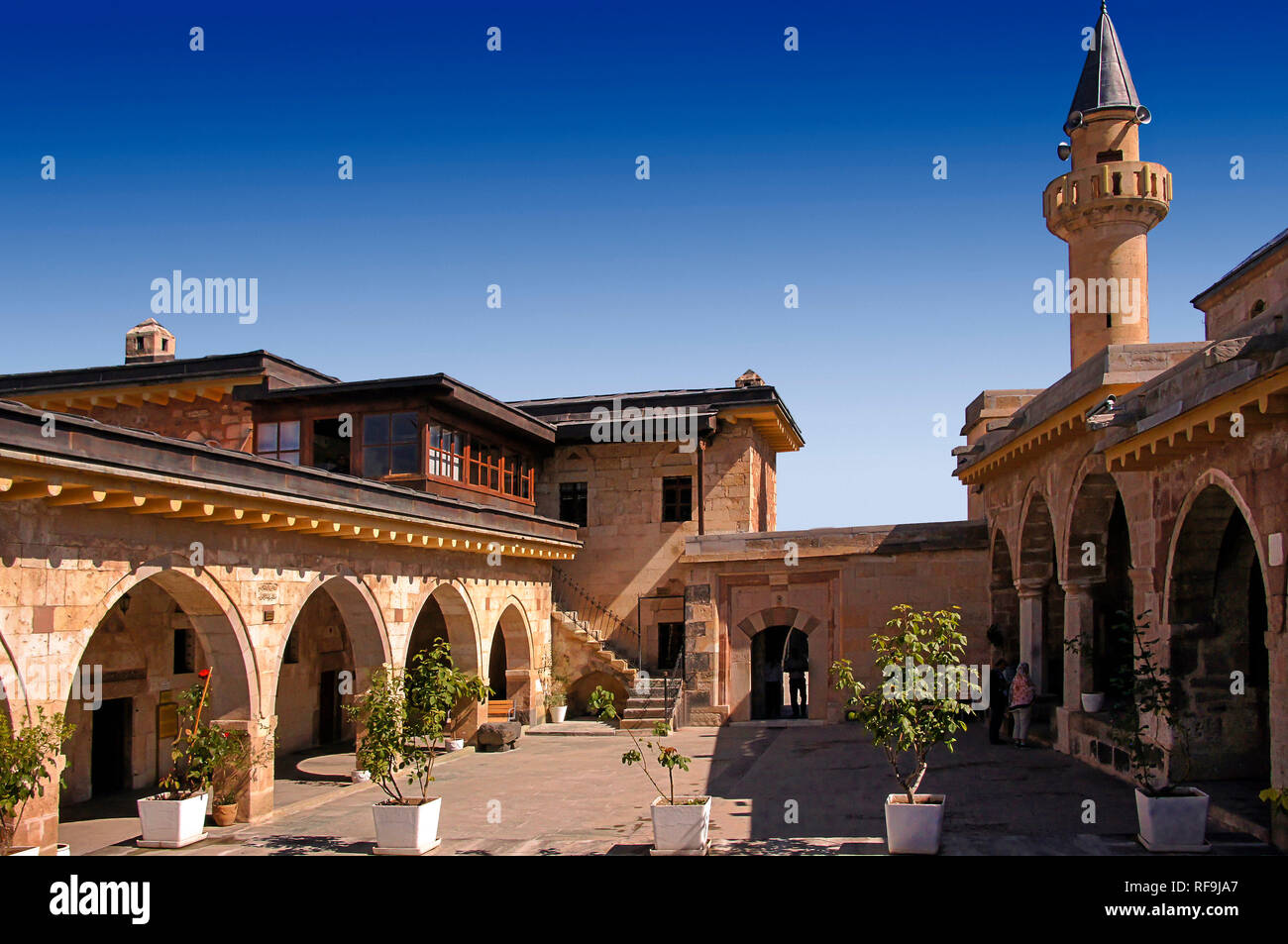 Tekke convent, Hacibektas. Cappadocia, Anatolia. Turkey Stock Photo - Alamy