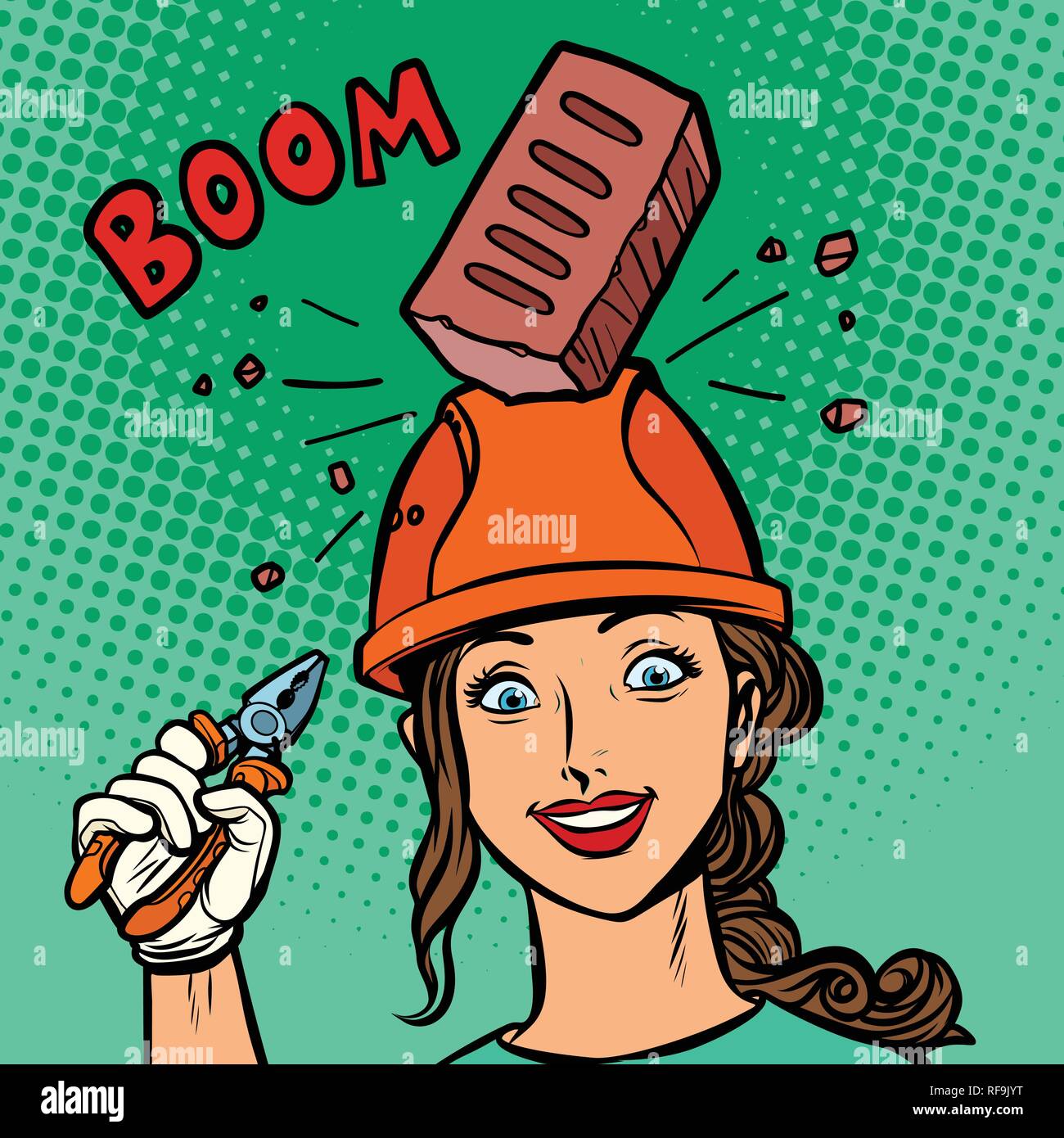 Building falls Stock Vector Images - Alamy