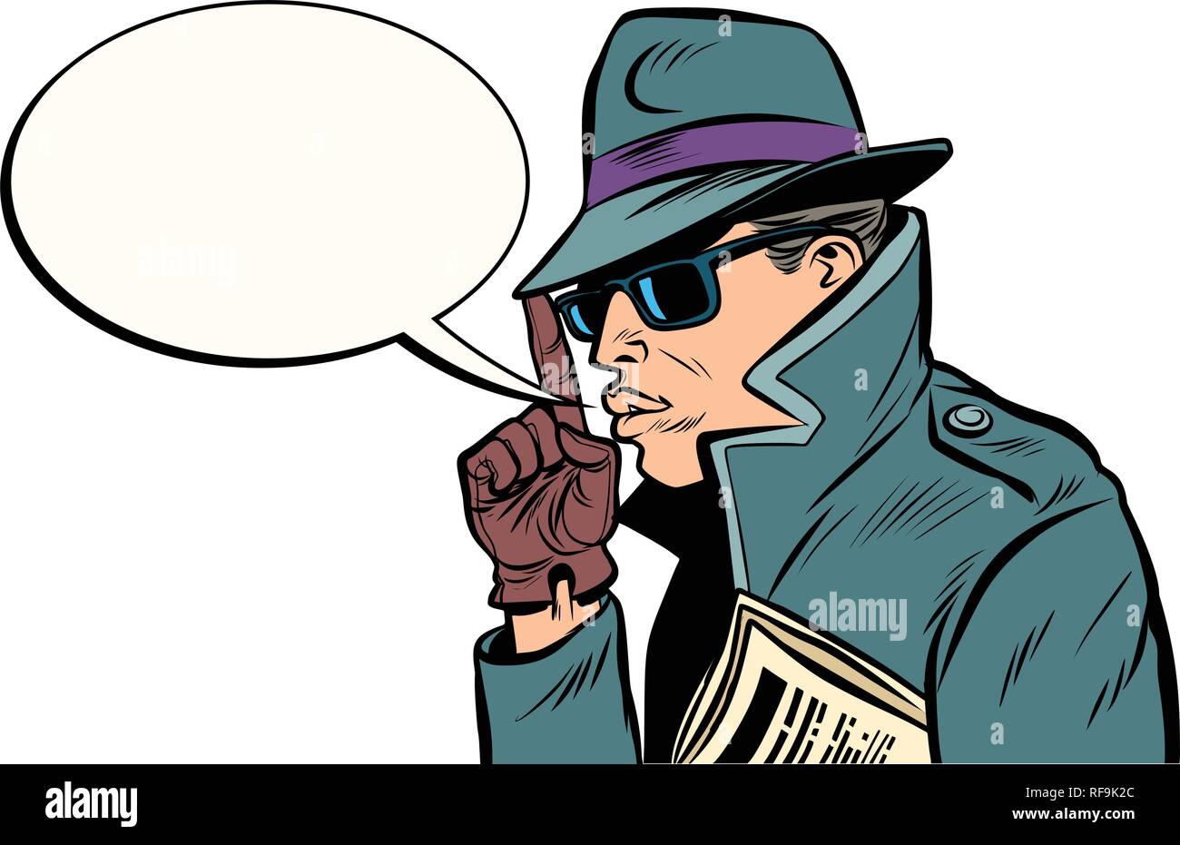 Person pointing pistol Stock Vector Images - Alamy