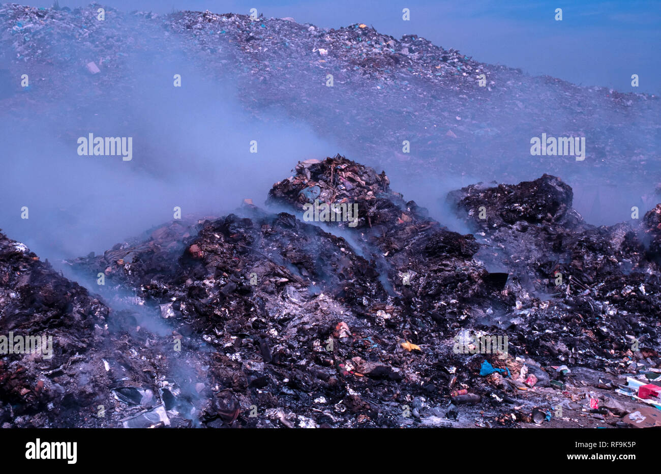 Burning Trash Dump High Resolution Stock Photography and Images - Alamy