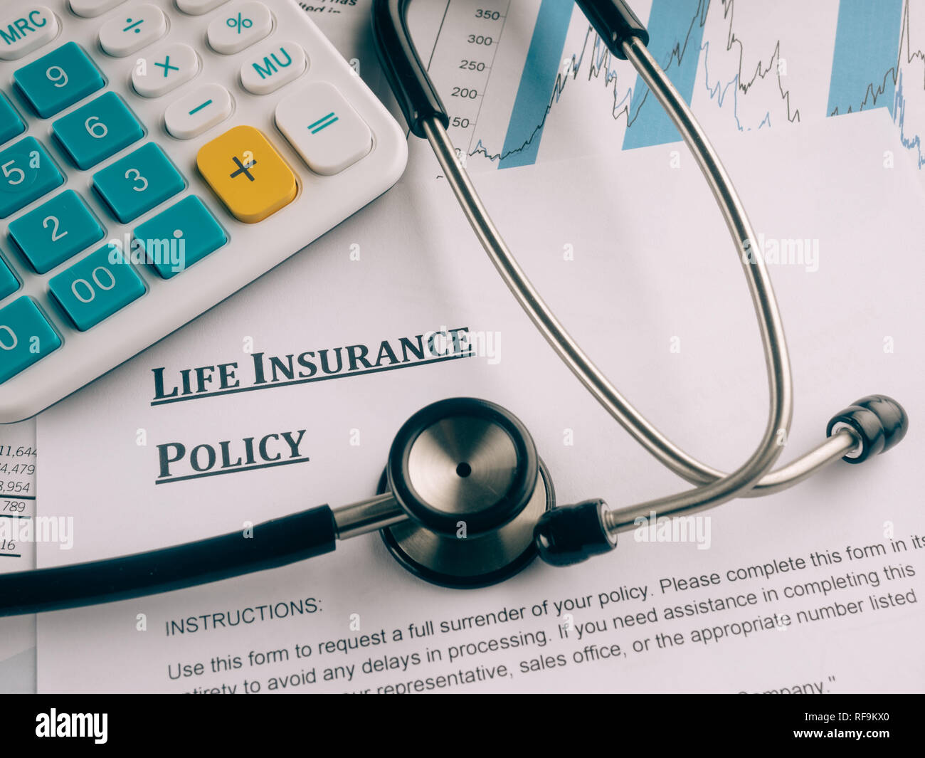 life insurance policy Stock Photo - Alamy