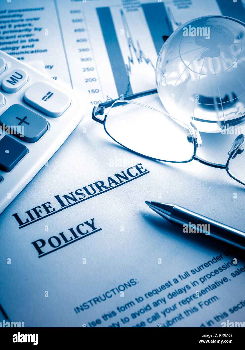 life insurance policy Stock Photo - Alamy