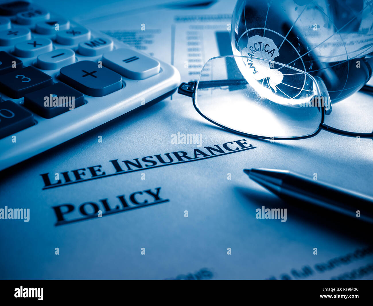 life insurance policy Stock Photo - Alamy