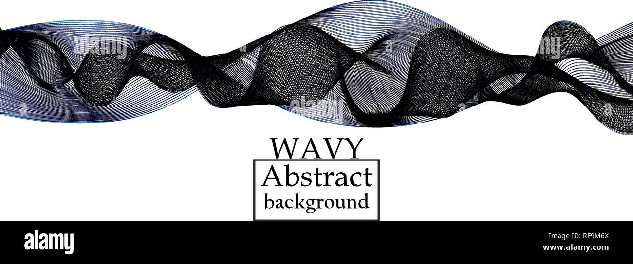 Flow shapes design. Liquid wave background. Abstract 3d flow shape ...