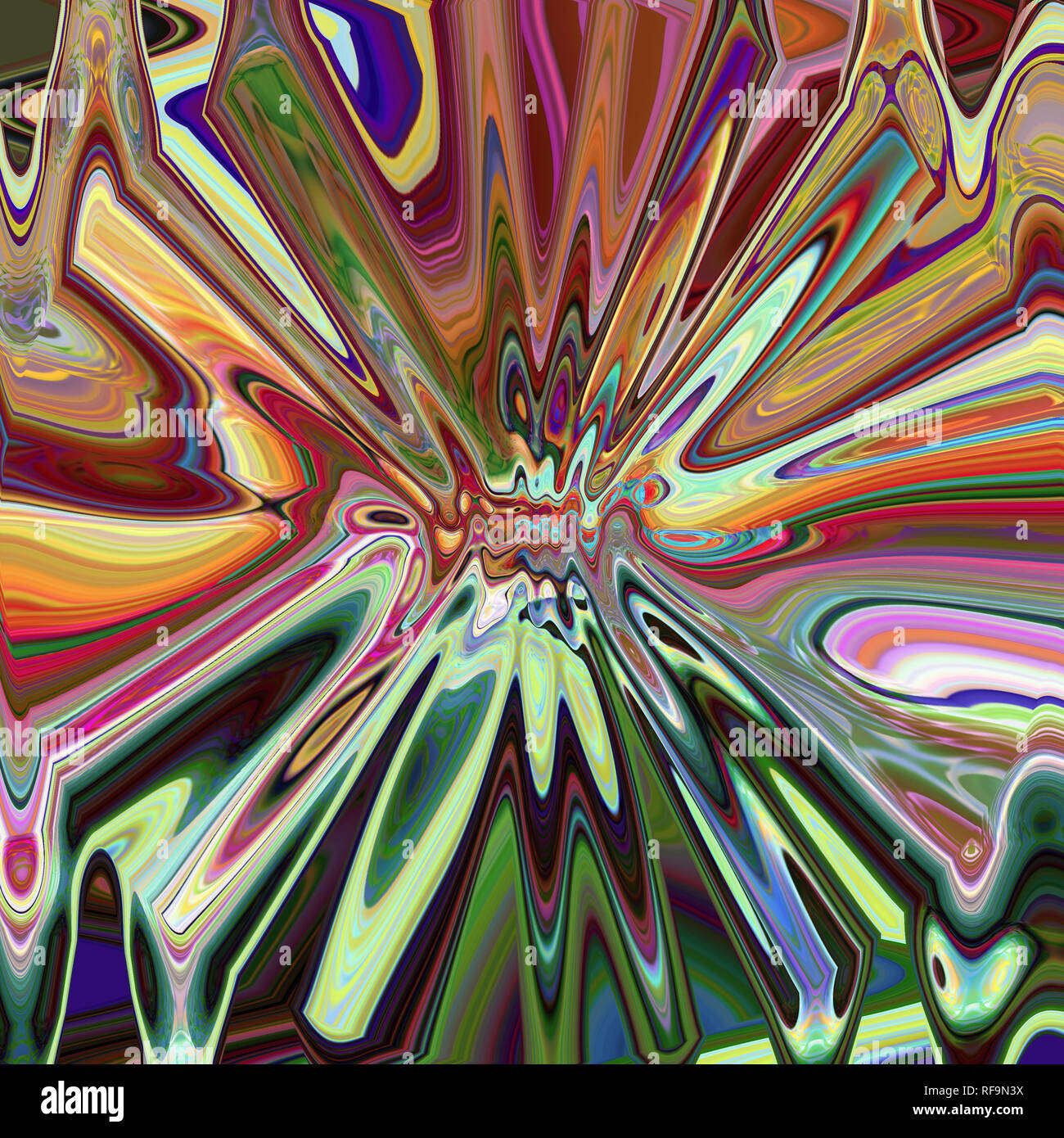 Abstract coloring background of the gradient with visual wave,pinch and ...