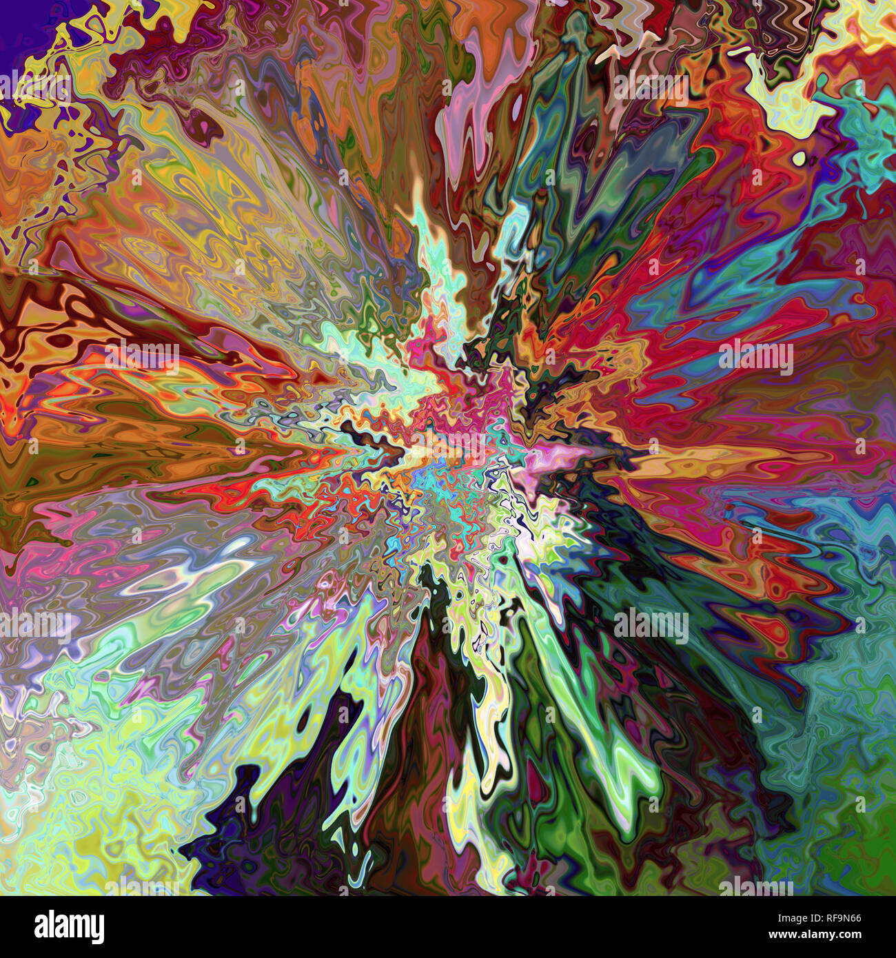 Abstract coloring background of the gradient with visual wave,pinch ...