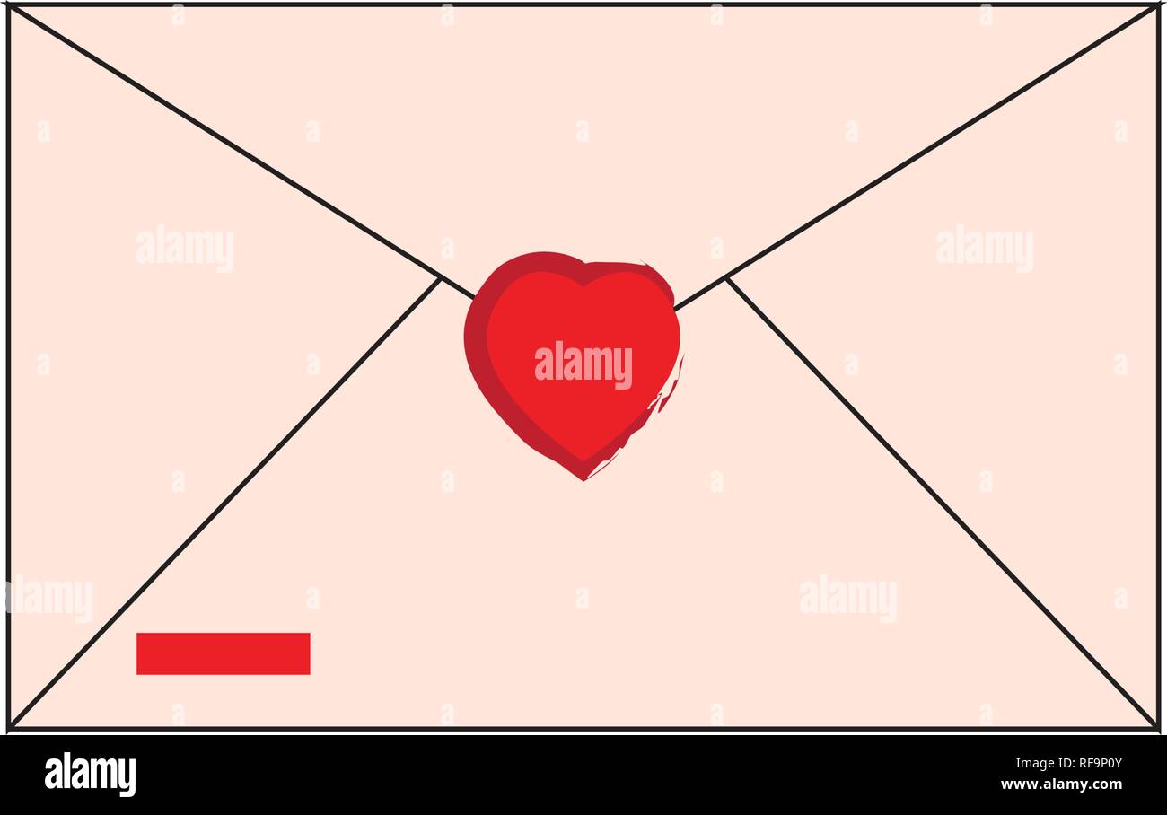 Isolated closed envelope Stock Vector Image & Art - Alamy