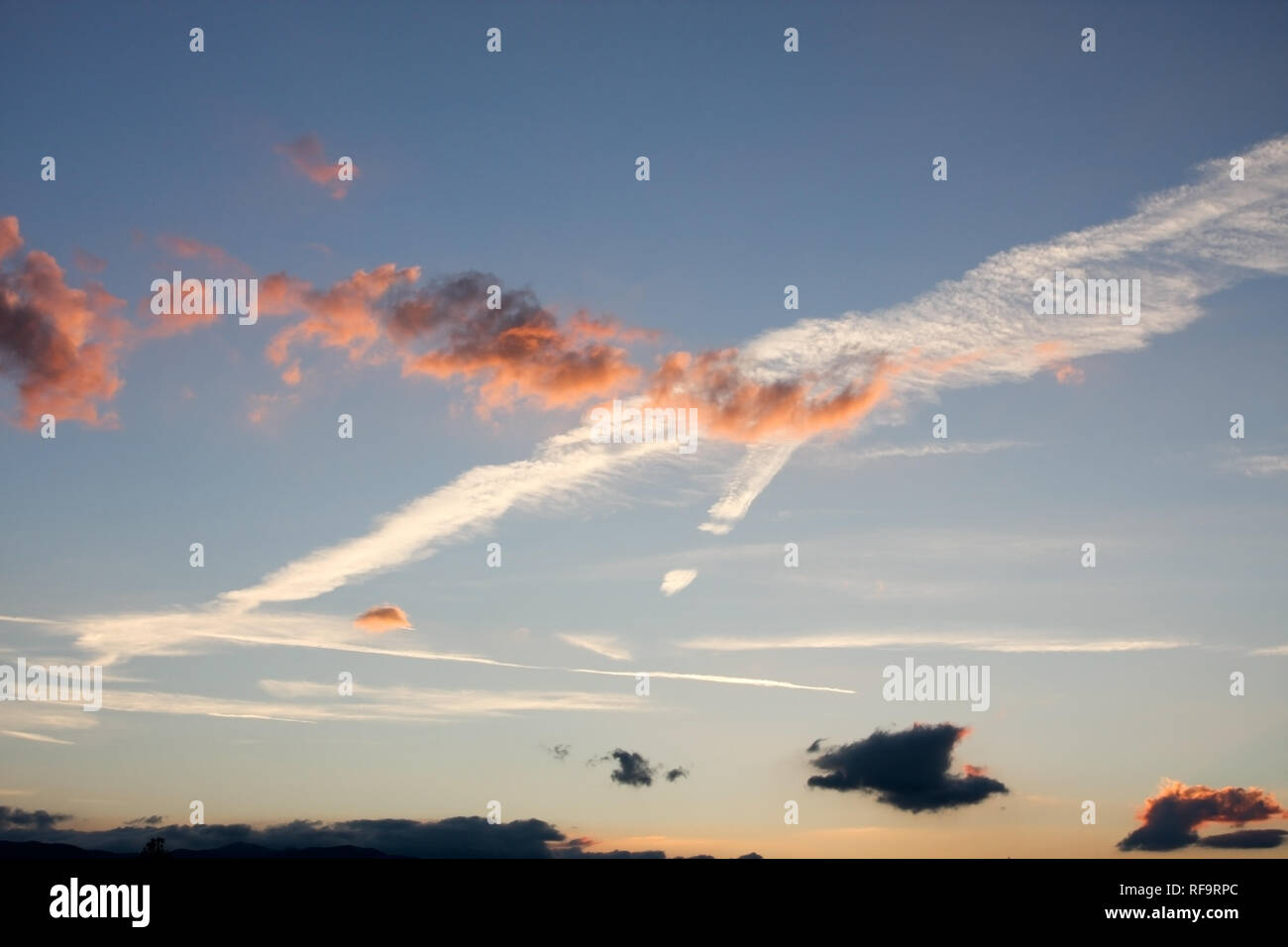 Contrail theory hi-res stock photography and images - Alamy