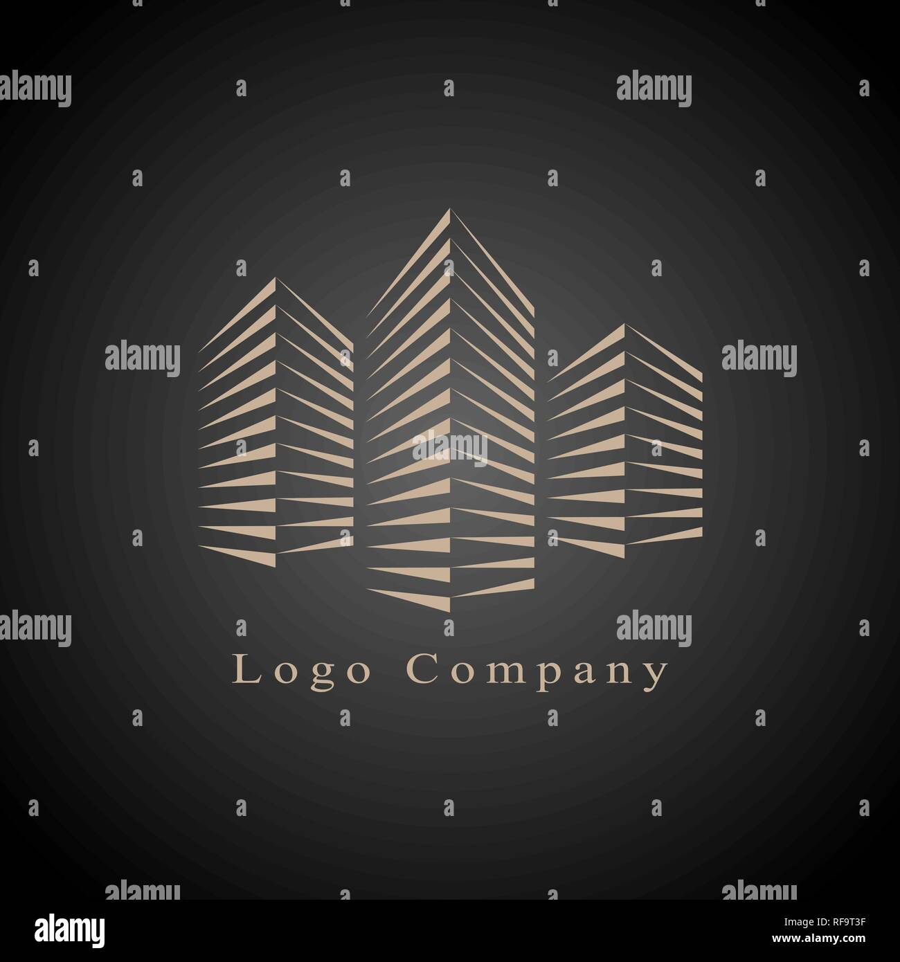 Real estate logo vector vectors hi-res stock photography and images - Alamy