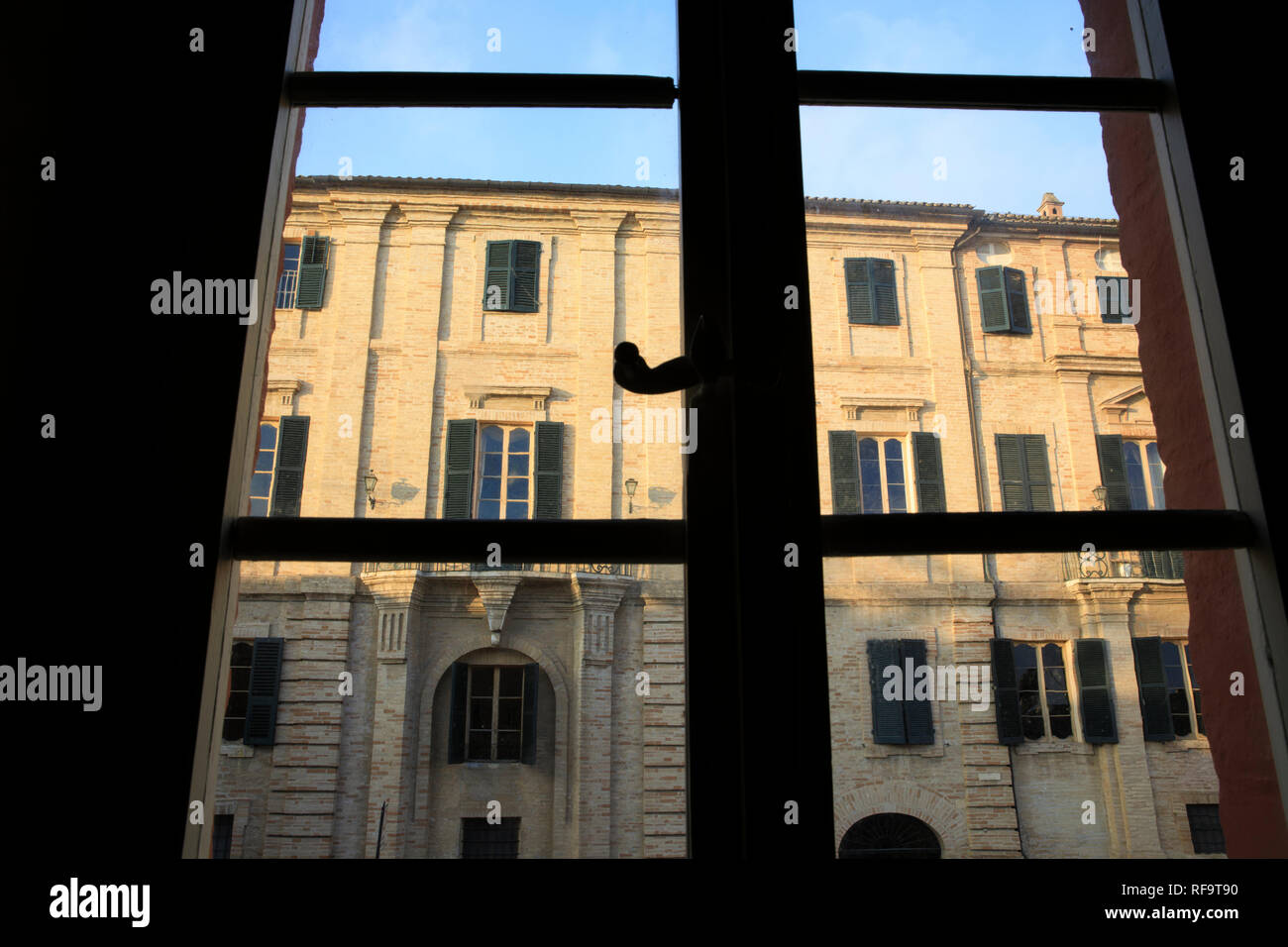 The home and birthplace of Count Giacomo Leopardi view from Teresa ...