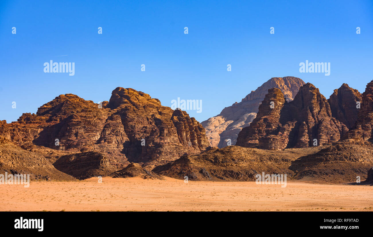 Beautiful landscape consisting of rocky mountains in the middle of the ...