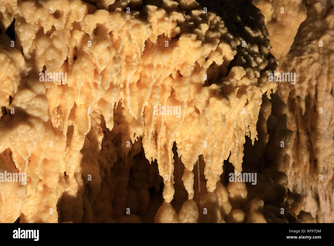 Frasassi caves inside, Genga, Ancona, Marche, Italy Stock Photo - Alamy