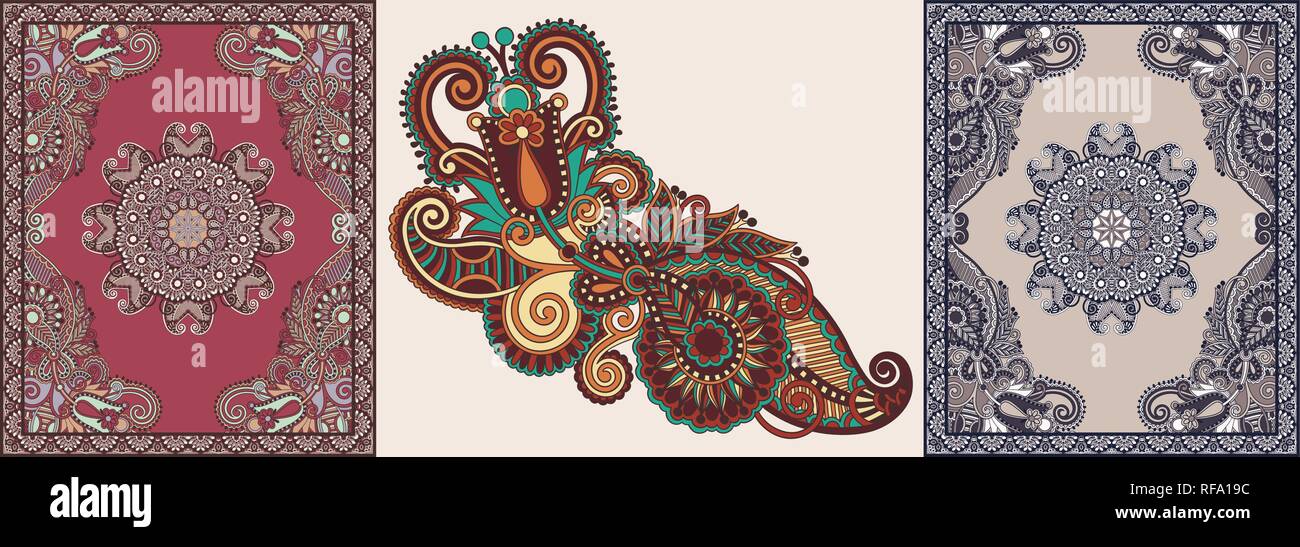 Ukrainian carpet Stock Vector Images - Alamy