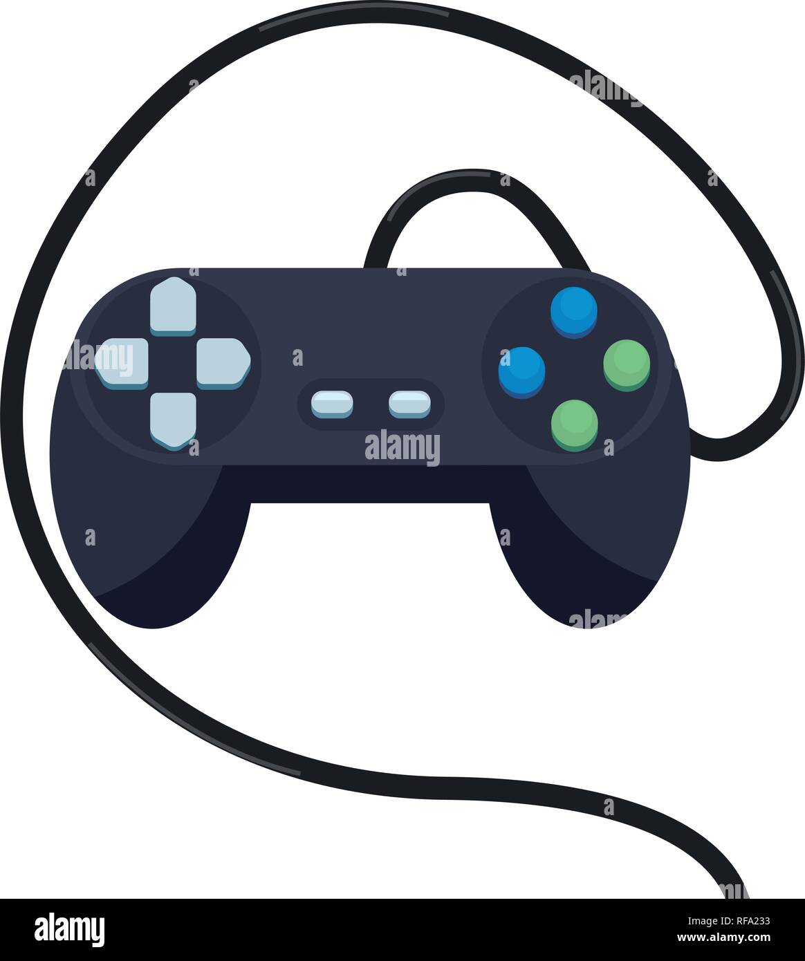 play control video game background vector illustration Stock Vector ...