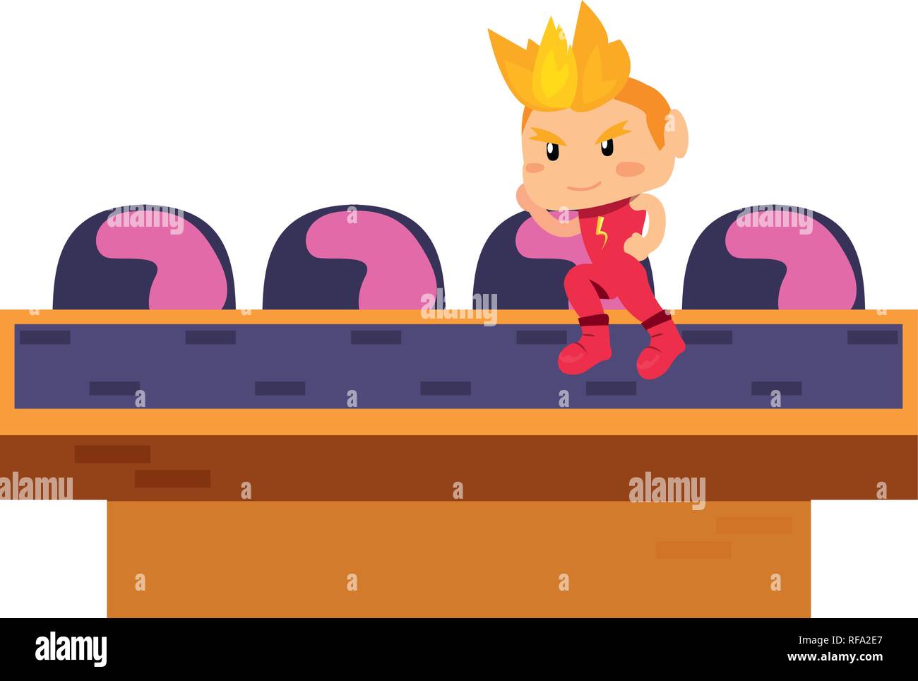 bad boy base level video game vector illustration Stock Vector Image ...
