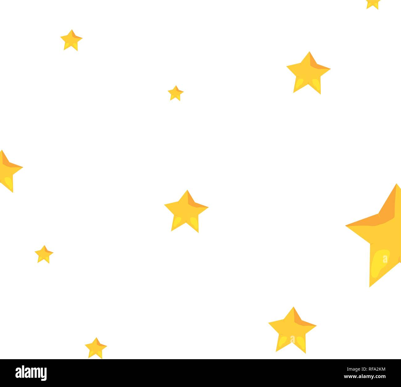 video game stars white backgrond vector illustration Stock Vector Image ...