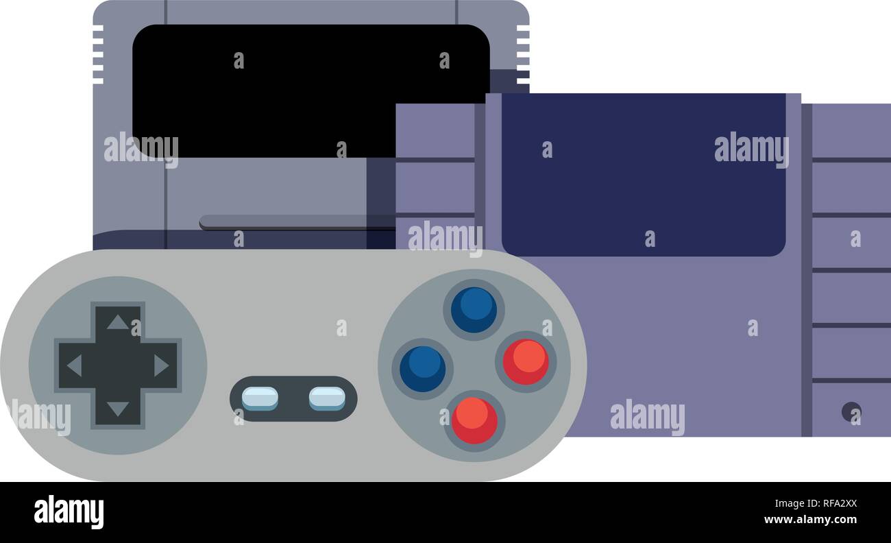 cards control video game background vector illustration Stock Vector ...