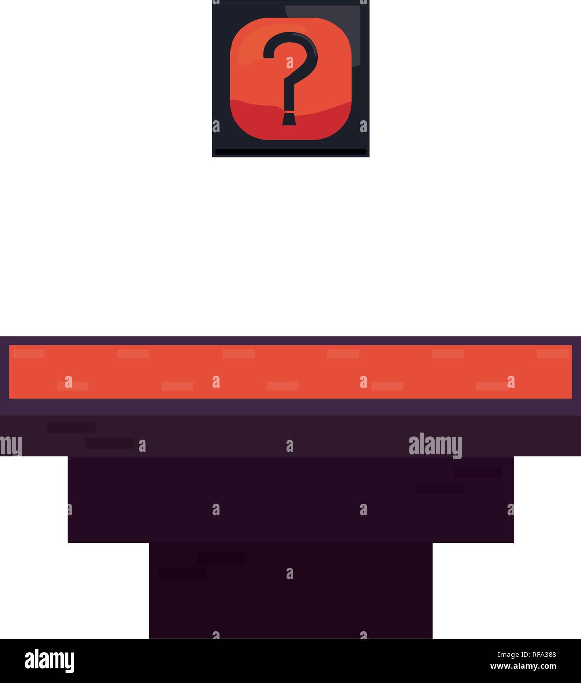 video game base mysterious box background vector illustration Stock ...