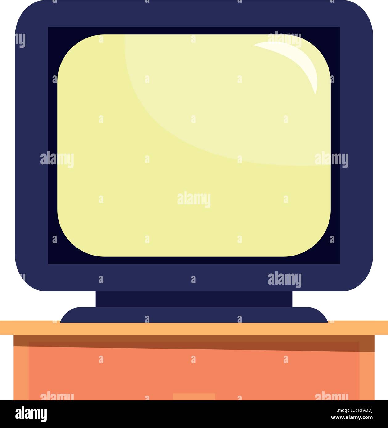 base color television technology background vector illustration Stock ...