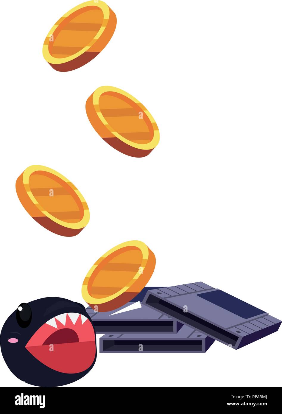 Creator coins Stock Vector Images - Alamy