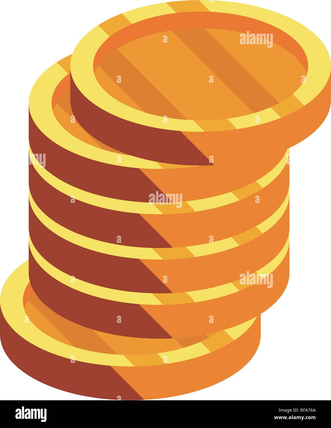 coins video game play background vector illustration Stock Vector Image ...