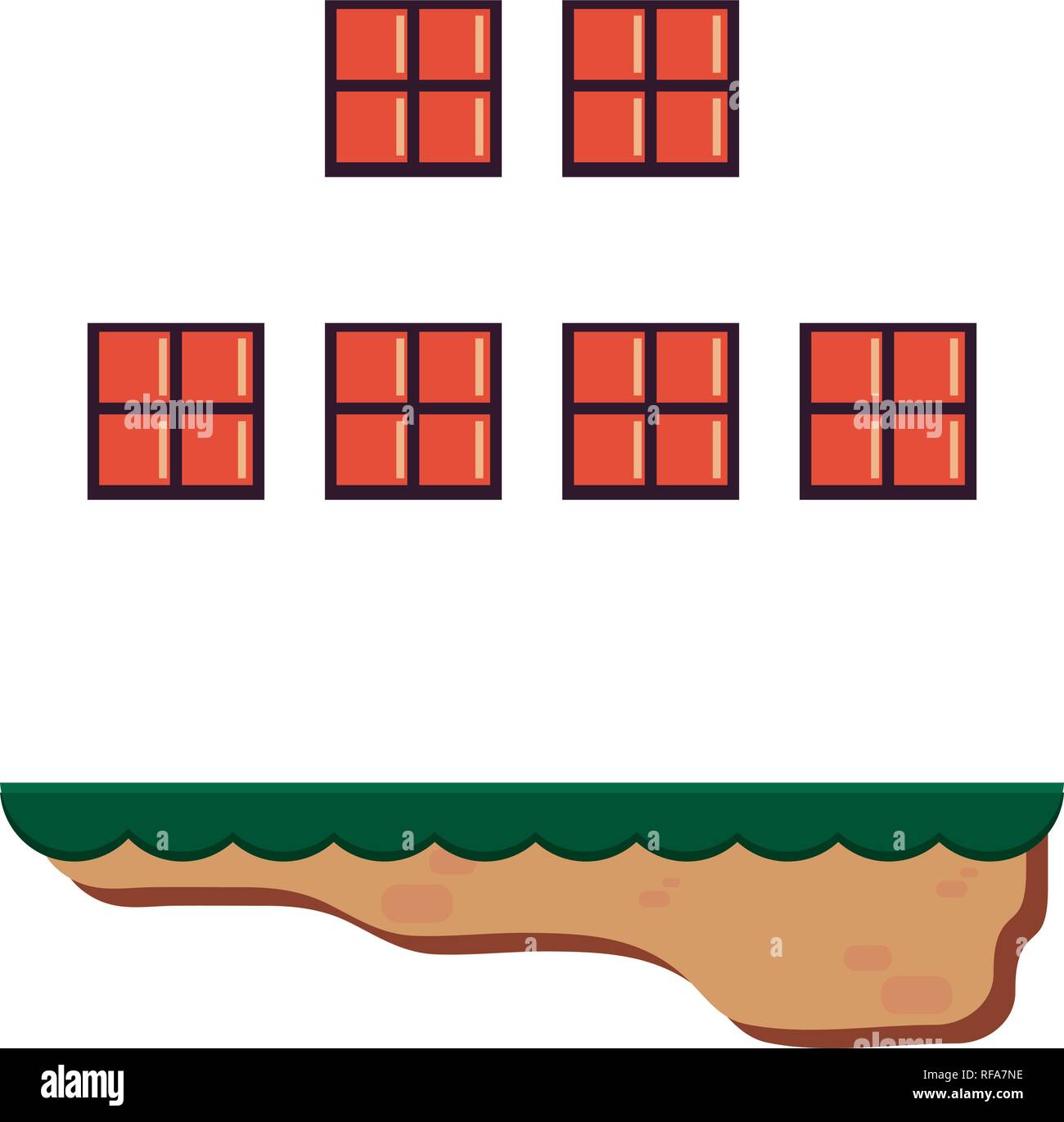 video game bricks base level background vector illustration Stock ...